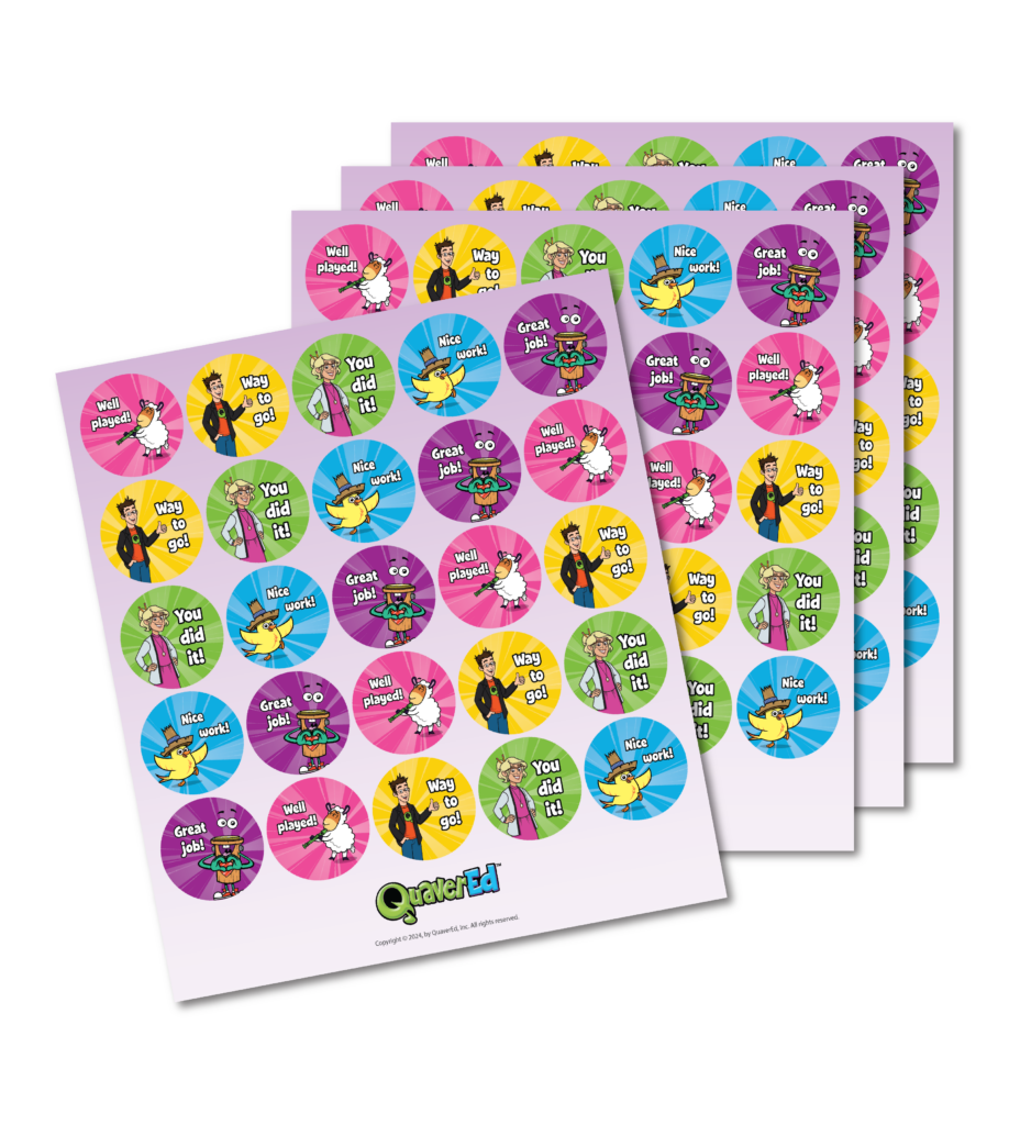 QuaverMusic Stickers – QuaverShop